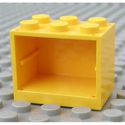 LEGO PART 4532 Cupboard 2 x 3 x 2 with Solid Studs | Rebrickable ...