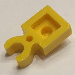 LEGO PART 60897 Plate Special 1 x 1 with Clip Vertical [Thick Open O ...