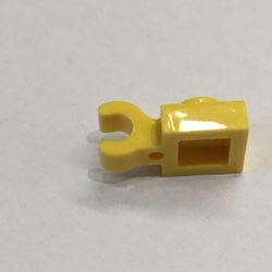 LEGO PART 61252 Plate Special 1 x 1 with Clip Horizontal [Thick Open O ...