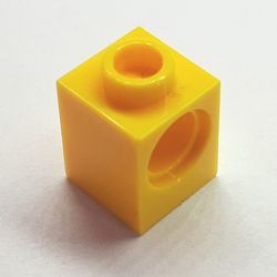 LEGO PART 6541 Technic Brick 1 x 1 with Pin Hole | Rebrickable - Build ...