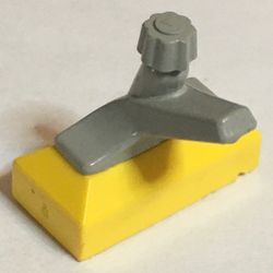 LEGO PART 69c01 Tap 1 x 2 Base with Light Gray Spout | Rebrickable ...