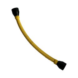 LEGO PART 73590c01b Flexible Hose 8.5L with Tabless Ends Black (Ends ...