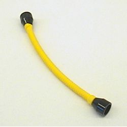 LEGO PART 73590c01b Flexible Hose 8.5L with Tabless Ends Black (Ends ...