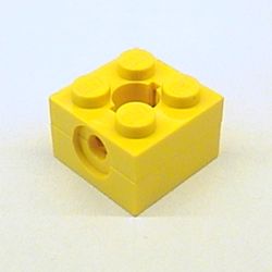 LEGO PART 792c04 Arm Holder Brick 2 x 2 with Hole | Rebrickable - Build ...