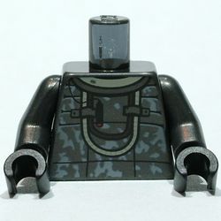 LEGO PART 973c75h03pr4276 Torso Armor, Dirt Stains (Camouflage) Rebolt ...