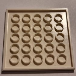 LEGO PART 10202 Tile 6 x 6 with Bottom Tubes | Rebrickable - Build with ...
