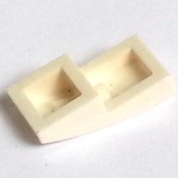 LEGO PART 11477 Slope Curved 2 x 1 No Studs [1/2 Bow] | Rebrickable ...