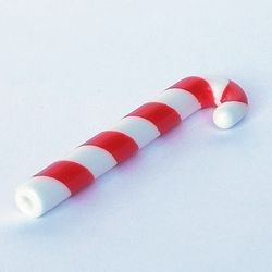 LEGO PART 1621pat0001 Candy Cane with Red Stripes Pattern | Rebrickable ...
