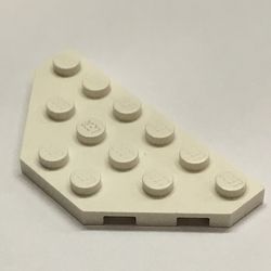 LEGO PART 2419 Wedge Plate 3 x 6 Cut Corners | Rebrickable - Build with ...