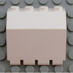 LEGO PART 2582 Hinge Panel 2 x 4 x 3 1/3 | Rebrickable - Build with LEGO