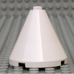 LEGO PART 272 Cone 4 x 4 x 3 with Single Solid Stud | Rebrickable ...