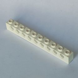 LEGO PART 2730 Technic Brick 1 x 10 [9 Pin Holes] | Rebrickable - Build ...