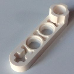 LEGO PART 2825 Technic Beam 1 x 4 Thin with Stud Connector ...