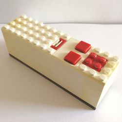 LEGO PART 2847c01 Battery Box, 9V 4 x 14 x 4 with Dark Gray Base ...