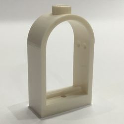 LEGO PART 30044 Window 1 x 2 x 2 2/3 with Rounded Top | Rebrickable ...