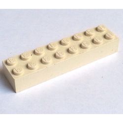 LEGO PART 3007 Brick 2 x 8 | Rebrickable - Build with LEGO