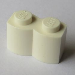 LEGO PART 30136 Brick Special 1 x 2 Palisade [aka Log] | Rebrickable ...