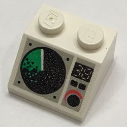 LEGO PART 3039pr0005 Slope 45° 2 x 2 with Radar Screen Print ...