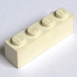 LEGO PART 30414 Brick Special 1 x 4 with 4 Studs on One Side ...