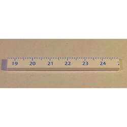 LEGO PART 4162pr0150 Tile 1 x 8 with Ruler CM 19 - 24 Pattern ...
