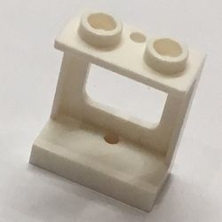 LEGO PART 60032 Window 1 x 2 x 2 Plane, Hollow Studs, Single Hole Top ...