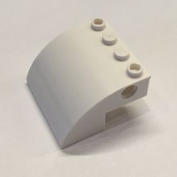 LEGO PART 61487 Slope Curved 4 x 4 x 2 with Holes | Rebrickable - Build ...