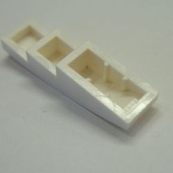 LEGO PART 61678 Slope Curved 4 x 1 No Studs [Stud Holder with ...