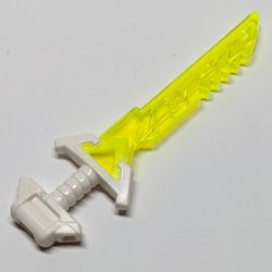 LEGO PART 65272pat0001 Weapon Sword with Angular Wide Hilt and Angular ...