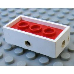LEGO PART 7049a Brick Special 2 x 4 with Wheel Holder Old, Opaque ...