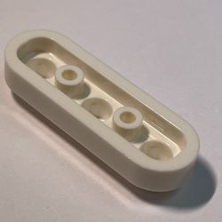 LEGO PART 77850 Plate Special 1 x 3 Rounded with 3 Open Studs ...