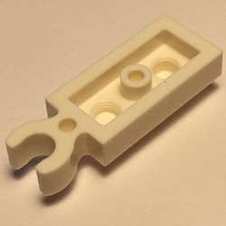LEGO PART 78256 Plate Special 1 x 2 with Clip Vertical on End ...