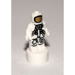 LEGO PART 90398pr0012 Minifig Trophy Statuette, Astronaut Print ...
