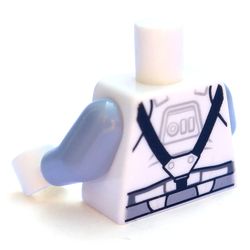 LEGO PART 973c14h27pr2596 Torso Clone Pilot Flight Suit with Rebreather ...