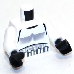LEGO PART 973c27h03pr0520 Torso Armour Stormtrooper Print, White Arms ...