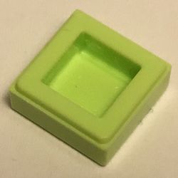 LEGO PART 3070b Tile 1 x 1 with Groove | Rebrickable - Build with LEGO