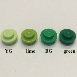 LEGO PART 6141 Plate Round 1 x 1 with Solid Stud | Rebrickable - Build ...