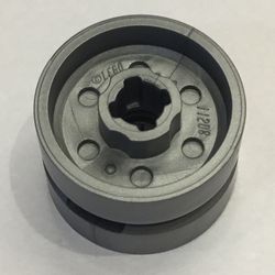 LEGO PART 11208 Wheel 14mm D. x 9.9mm with Centre Groove, Fake Bolts ...