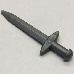LEGO PART 18031 Weapon Sword / Greatsword Pointed with Thick Crossguard ...
