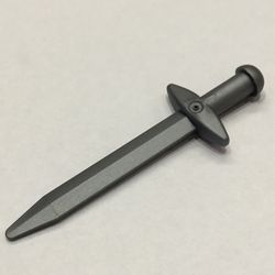 LEGO PART 18031 Weapon Sword / Greatsword Pointed with Thick Crossguard ...