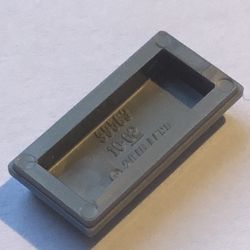 LEGO PART 99563 Tile Special 1 x 2 with Sloped Walls AKA Money / Gold ...