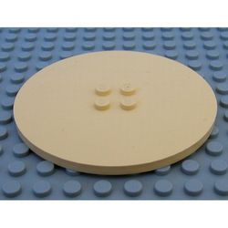 LEGO PART 6177b Plate Special Round 8 x 8 with 2 x 2 Center Studs with ...