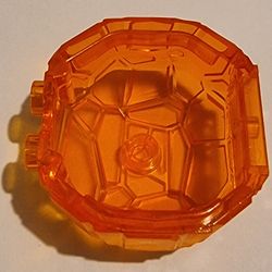 LEGO PART 23447 Rock / Boulder, Vertical Half | Rebrickable - Build ...