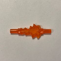 LEGO PART 35032c Wave / Power Burst / Flame, Bolt Small with Bar Ends ...