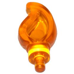 LEGO PART 37775 Wave / Flame Small with Pin | Rebrickable - Build with LEGO