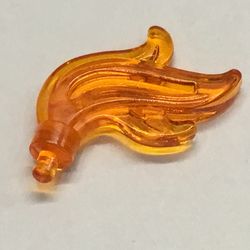 LEGO PART 64647 Flame / Headwear Accessory Plume / Feather, Triple ...