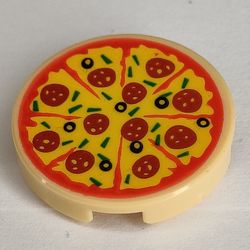 LEGO PART 14769pr1070 Tile Round 2 x 2 with Bottom Stud Holder with ...