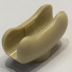 LEGO PART 25386 Food Hot Dog Bun | Rebrickable - Build with LEGO