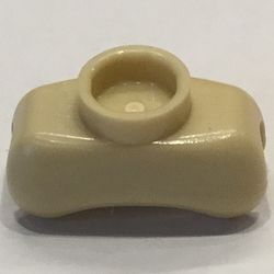 LEGO PART 25386 Food Hot Dog Bun | Rebrickable - Build with LEGO