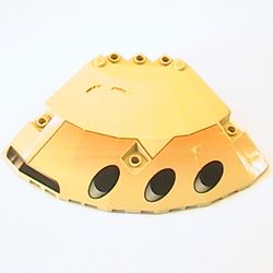 LEGO PART 30117pr0002 Panel 10 x 10 x 2 1/3 Quarter Saucer Top with SW ...