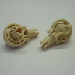 LEGO PART 47455 Technic Rotation Joint Ball Loop with Two Perpendicular ...